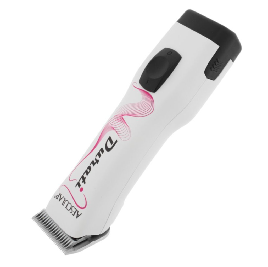 Aesculap Durati White Clipper – 2 Batteries | groomers world