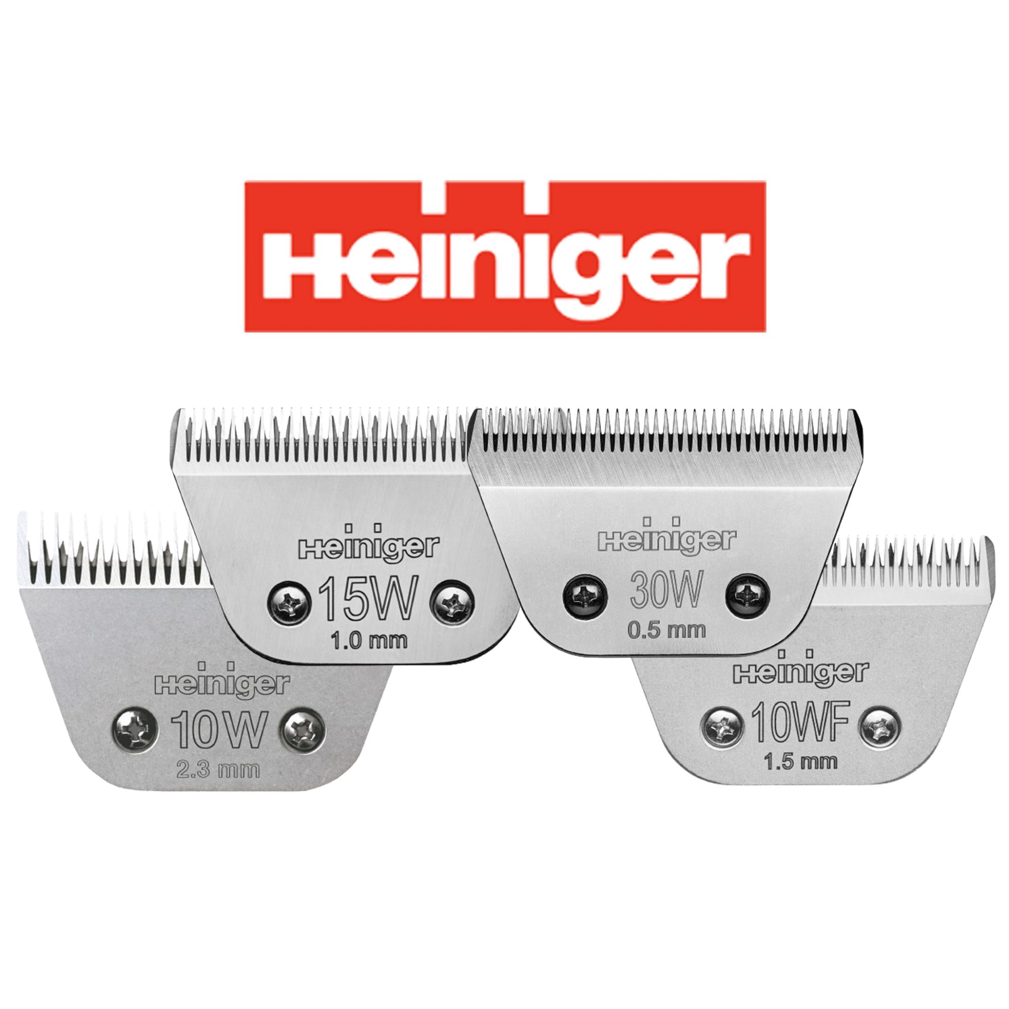 Heiniger Wide Blades | Groomers World