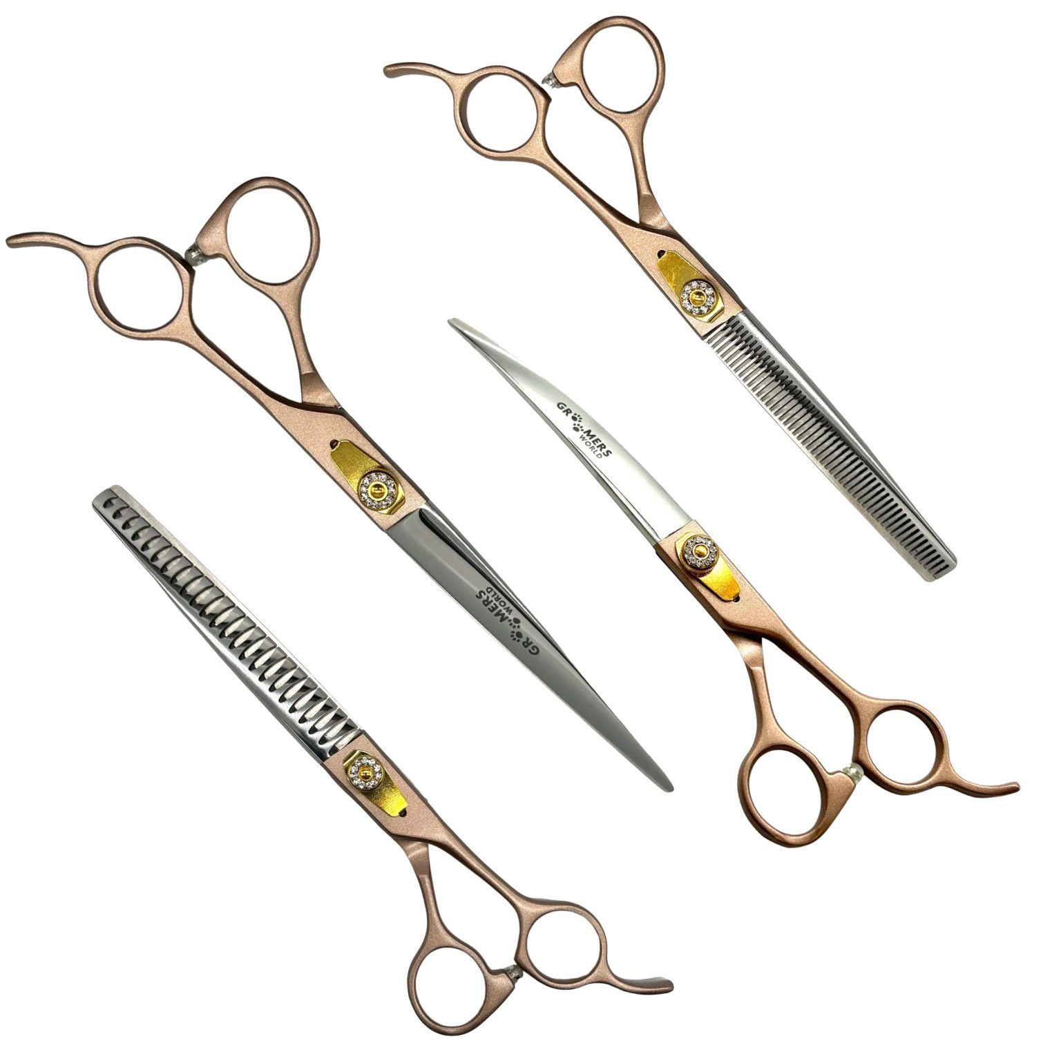 Champagne Scissor Set | Groomers World